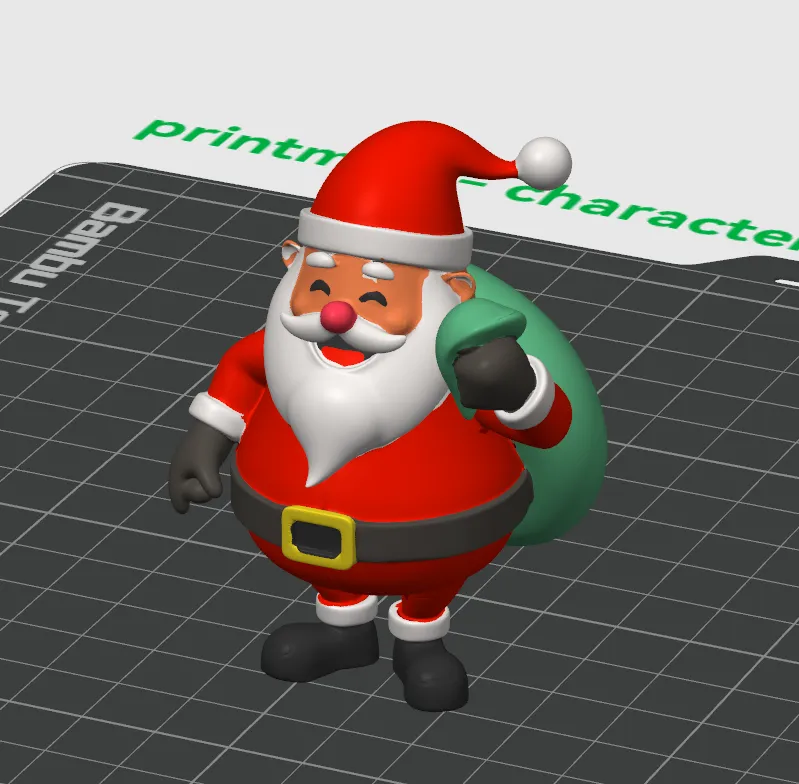 Santa Claus - Free 3D Print Model - MakerWorld
