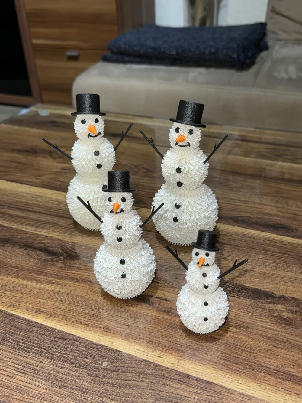 Christmas Snowman / String-Art Snowman / Modular by Sektor 7 Studios ...