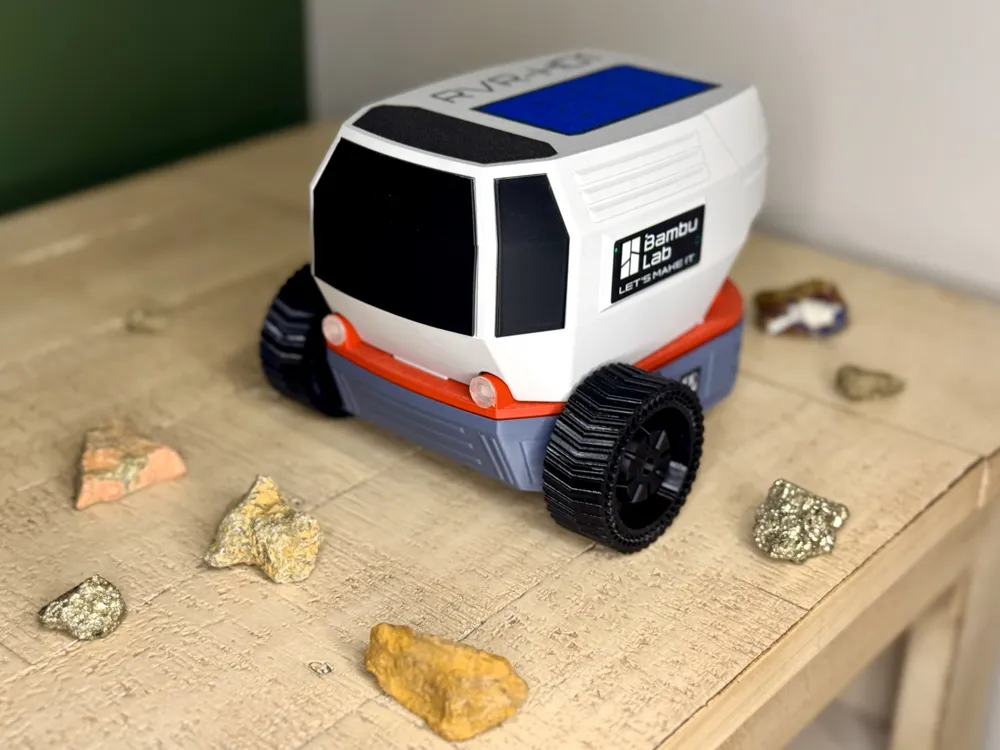 Lunar Rover RVR-HD1 - CyberBrick RC Car by ozarkexpeditions MakerWorld ...