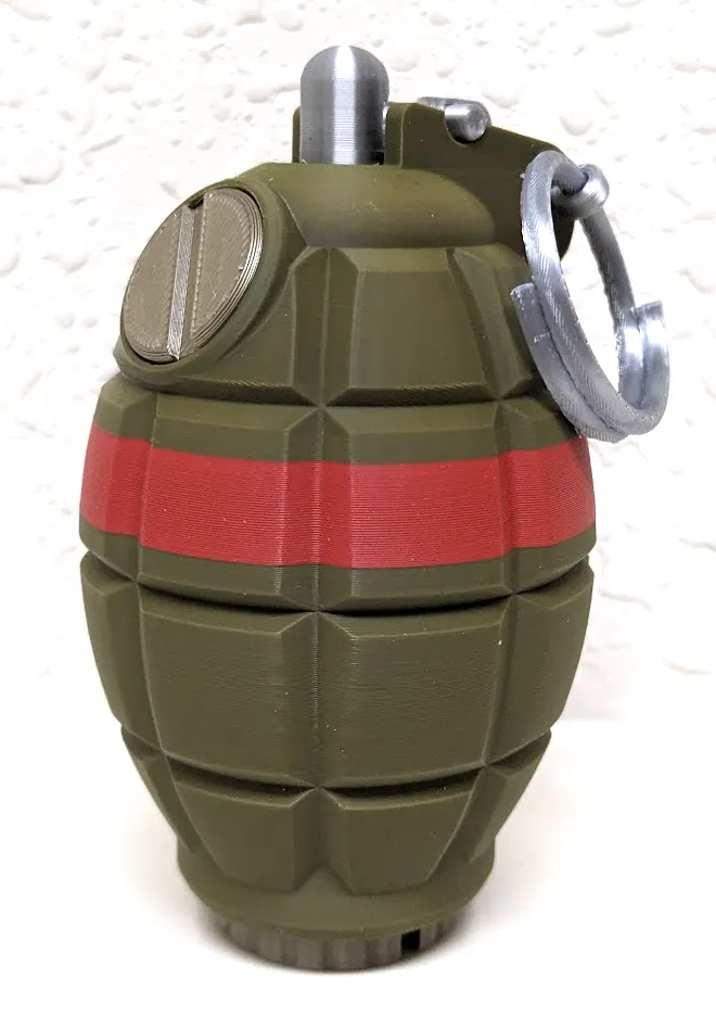 WW1 & WW2 Mill's Grenade | First Modern Grenade* - Free 3D Print Model ...
