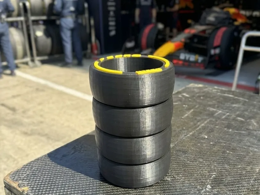 Formula One Tire Koozie - Regular,Slim,tall can - Free 3D Print Model ...
