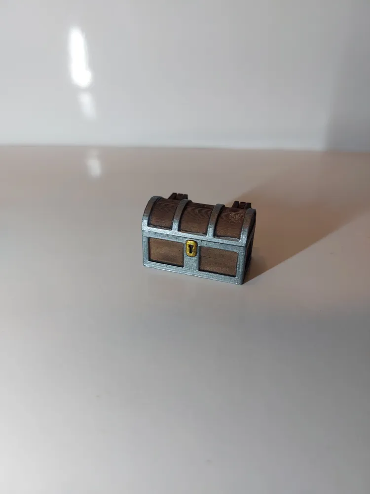 DnD Chest - D&D Scatter - Fully interactive TTRPG - Free 3D Print Model ...