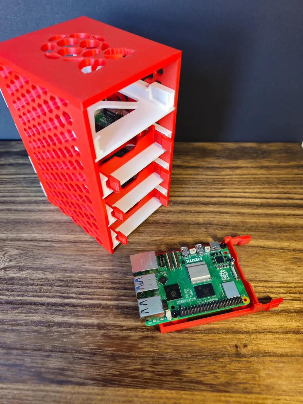 Raspberry Pi cluster case by j46kp26 MakerWorld: Download Free 3D Models