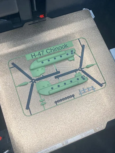 H-47 Chinook Kit Card by N3D MakerWorld: Download Free 3D Models