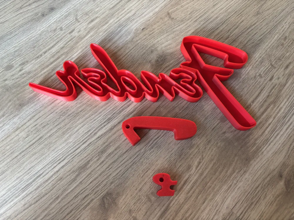 Fender Logo - Free 3D Print Model - MakerWorld
