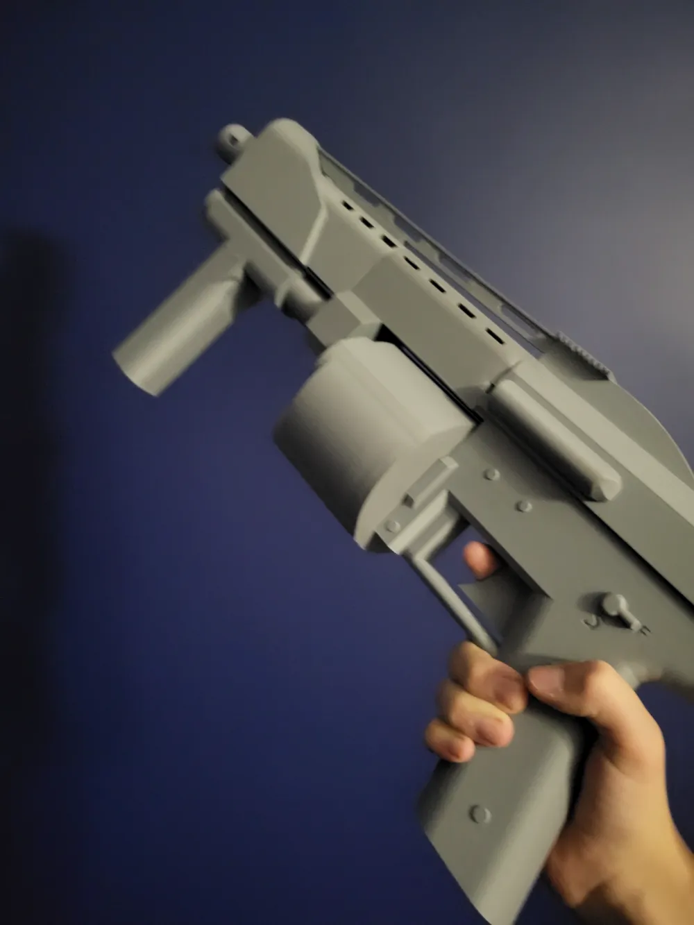 Halo Bulldog Shotgun Prop (full size) by Nerftaken - MakerWorld