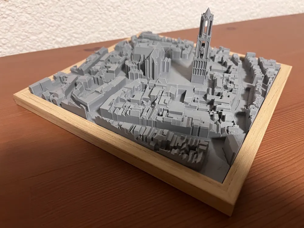 Utrecht Dom Tower miniature - Free 3D Print Model - MakerWorld