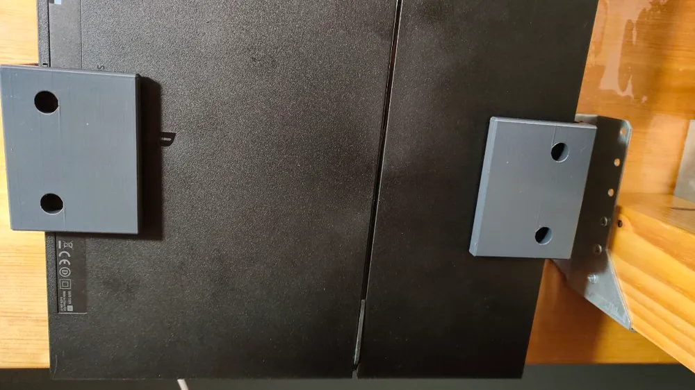 PS4 under table support - Free 3D Print Model - MakerWorld