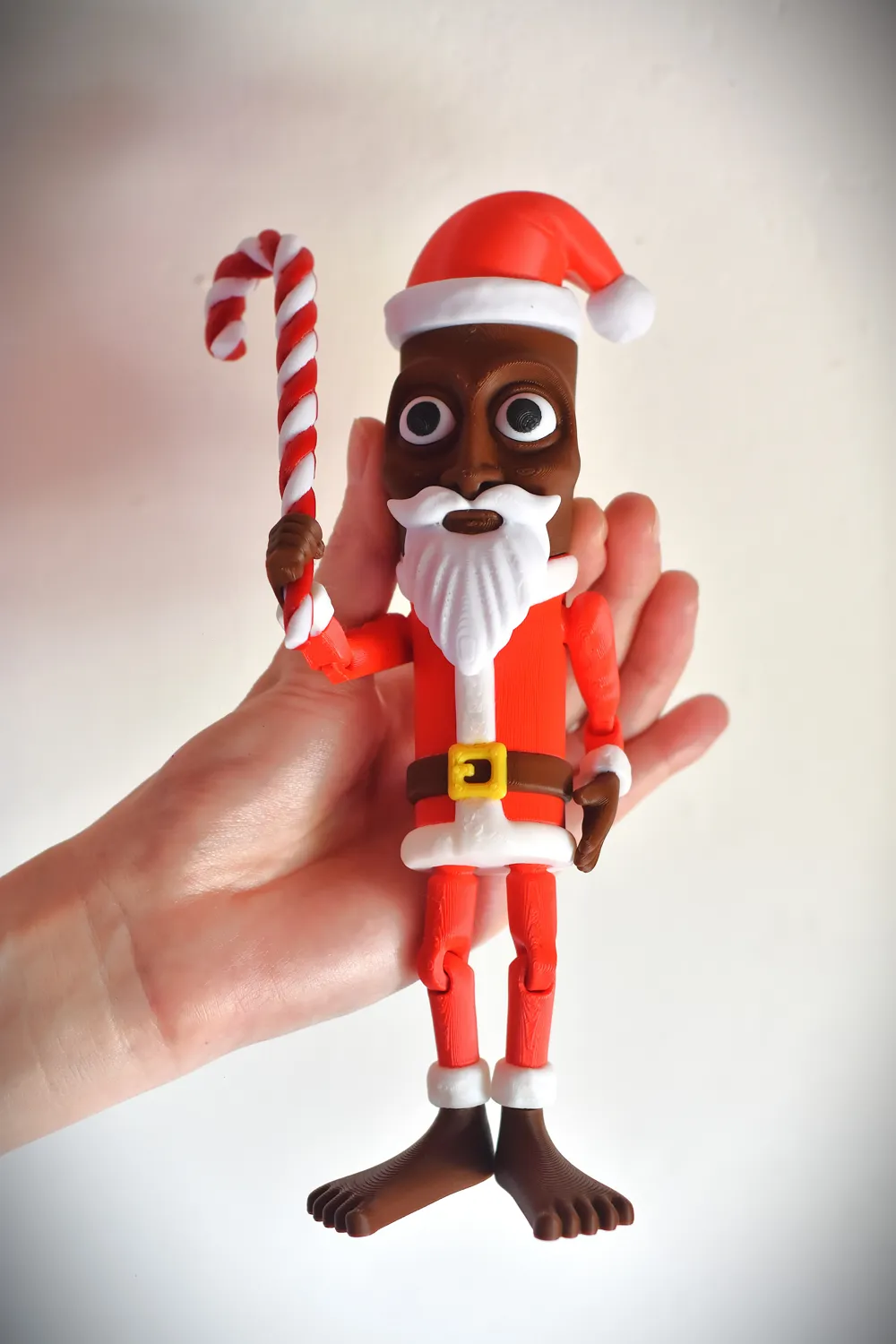 Tung tung tung Sahur Christmas Articulated toy - Free 3D Print Model ...