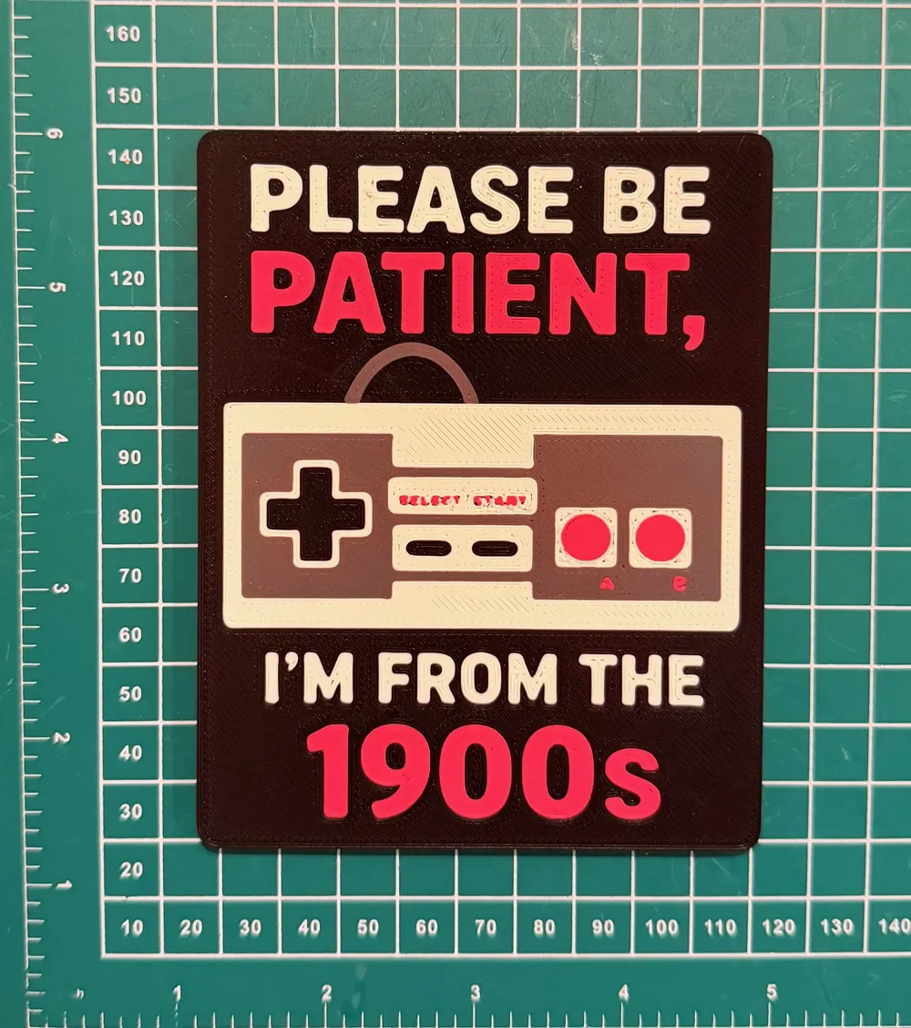 Please Be Patient I'm From the 1900s magnets - Free 3D Print Model ...