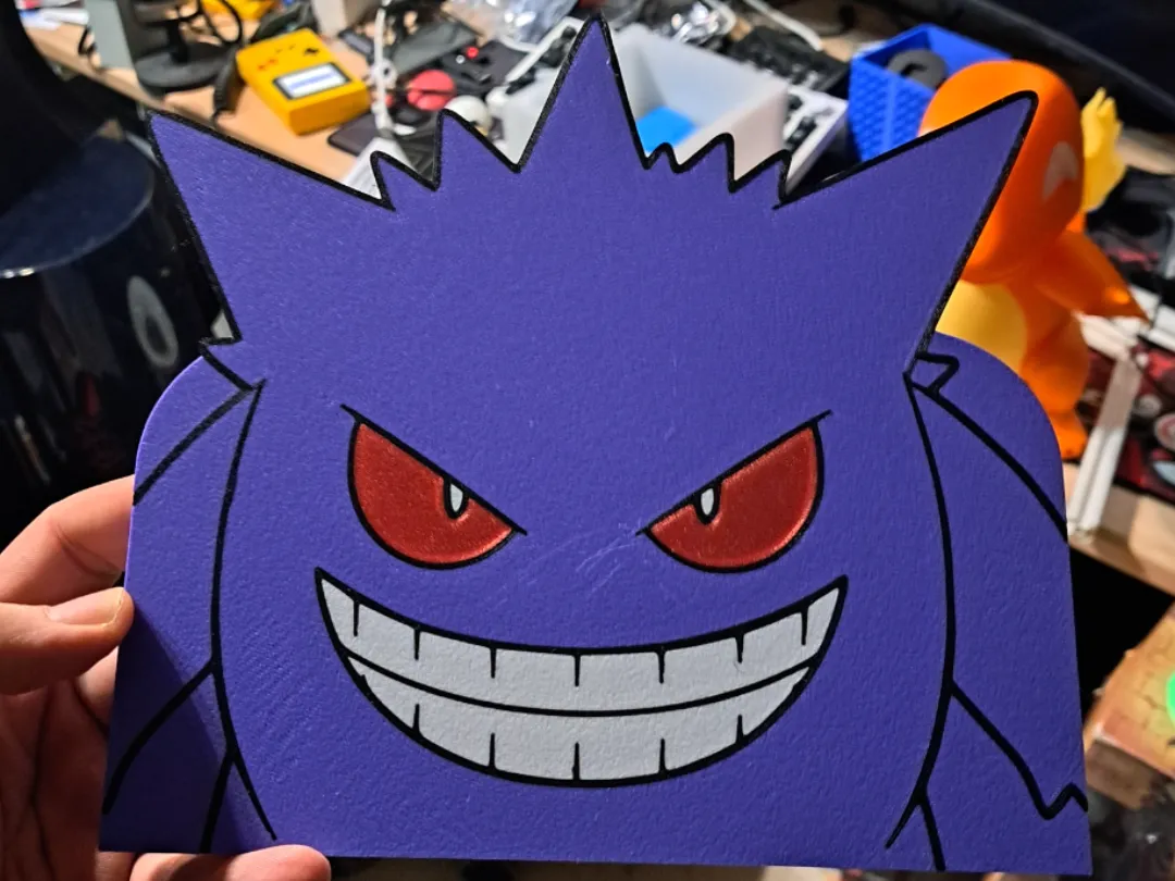 Ninetendo Switch 2 Gengar Pokemon dock cover - Free 3D Print Model ...