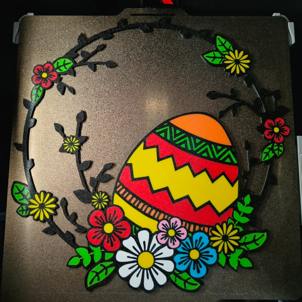 Easter wreath by HroshiPrint - MakerWorld