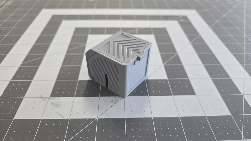 Snap-Fit Modular Vial Box by MythmarcoMakerWorld: Download Free 3D Models