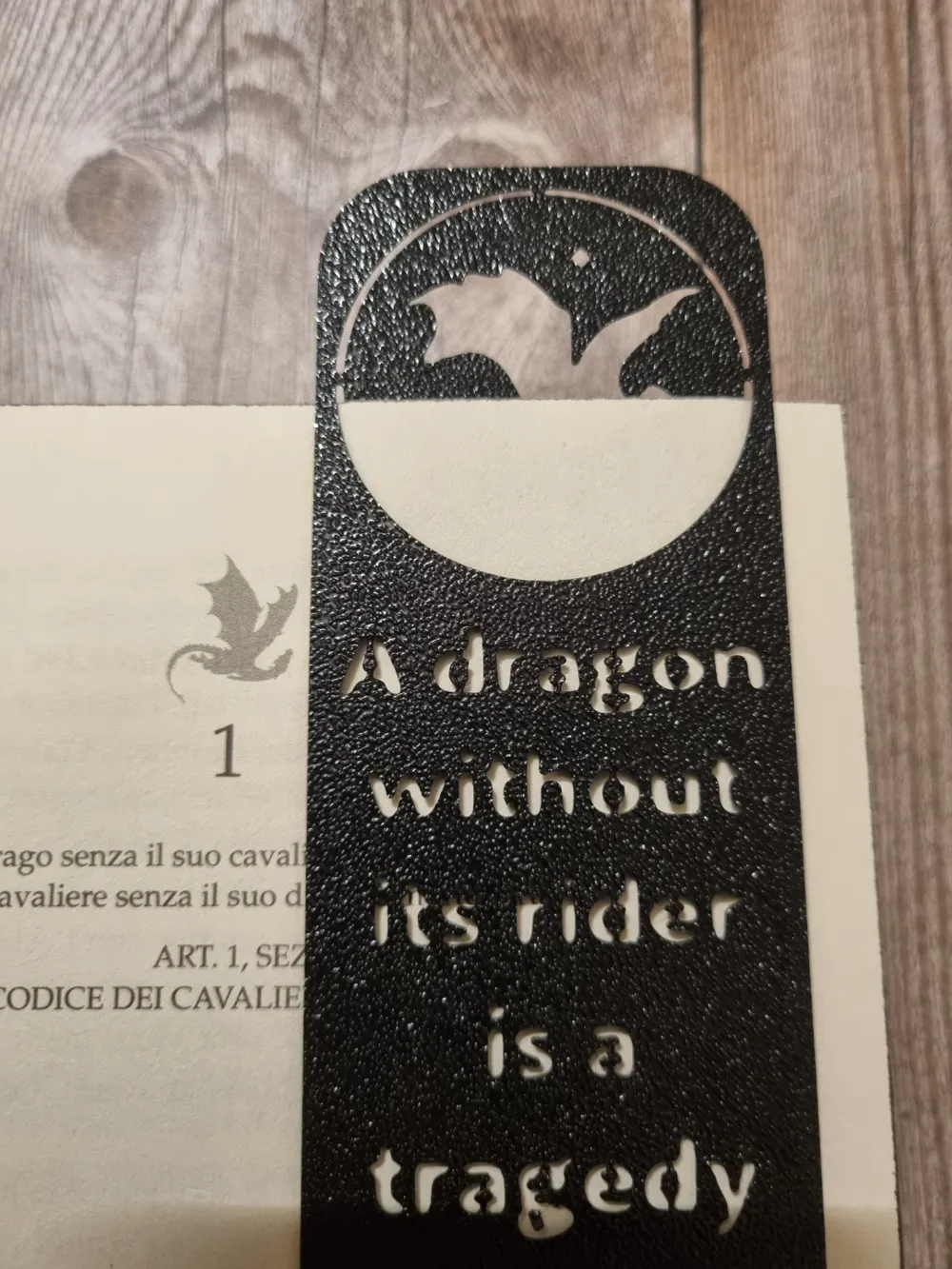 Fourth Wing Bookmark - Free 3D Print Model - MakerWorld