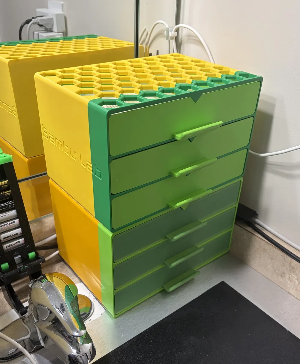 Stackable Drawers SUPER STURDY! - Free 3D Print Model - MakerWorld