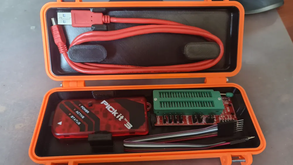 Box PICkit3 Microchip by Тимофеевич - MakerWorld