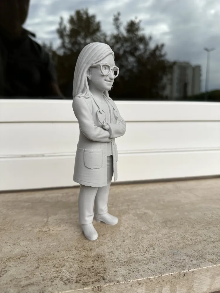 Doctor Figurine - Free 3D Print Model - MakerWorld