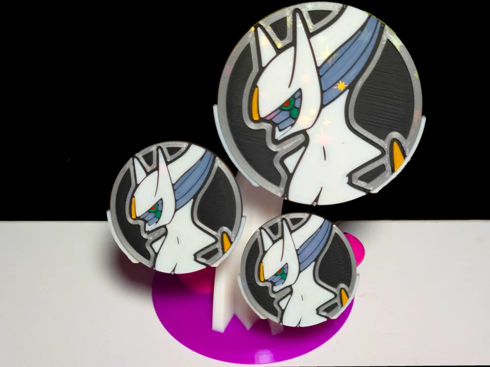 Arceus Coin (Pokemon TCG Pocket) - Free 3D Print Model - MakerWorld