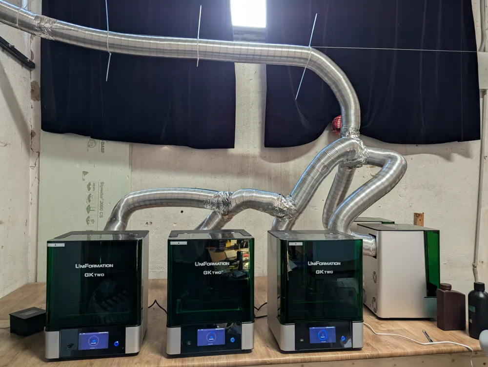 Uniformation GK2 exhaust adapter by loutka - MakerWorld