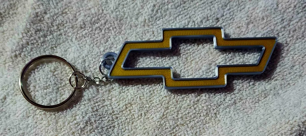 Chevy Bowtie Keychain by BatCavePrinting MakerWorld: Download Free 3D ...
