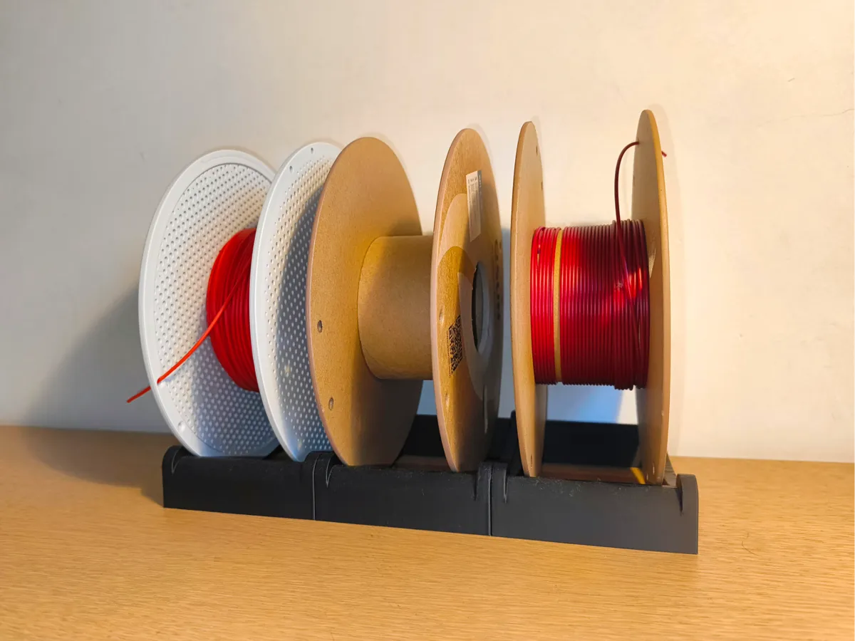 modular filament spool holder - Free 3D Print Model - MakerWorld