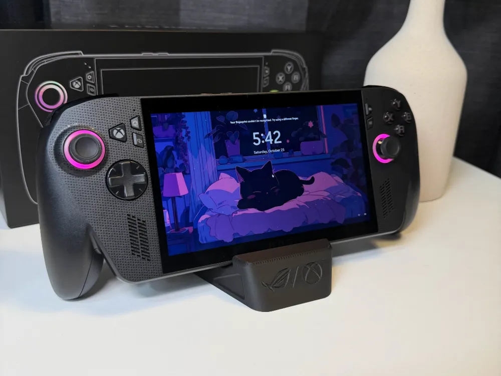 ROG Xbox Ally Stand (3 versions) - Free 3D Print Model - MakerWorld