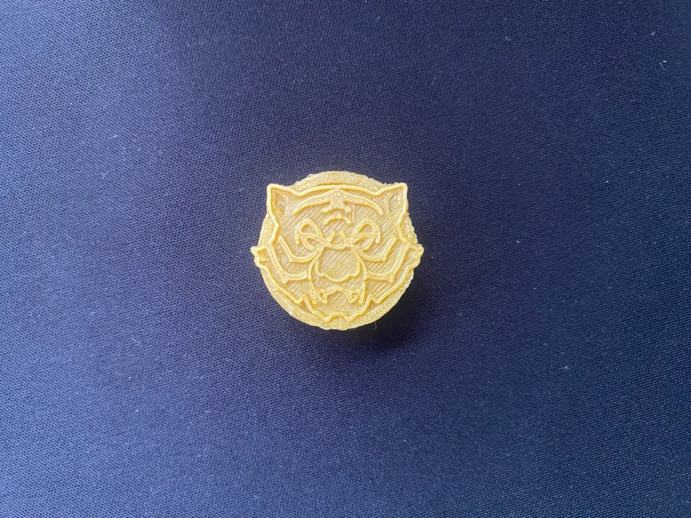 Oscar Medallion Jibbitz Remixed by Conov - MakerWorld