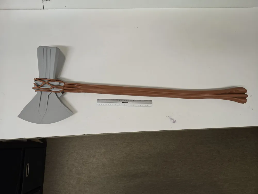 Stormbreaker – Thor’s Axe - Full size by Florisator MakerWorld ...