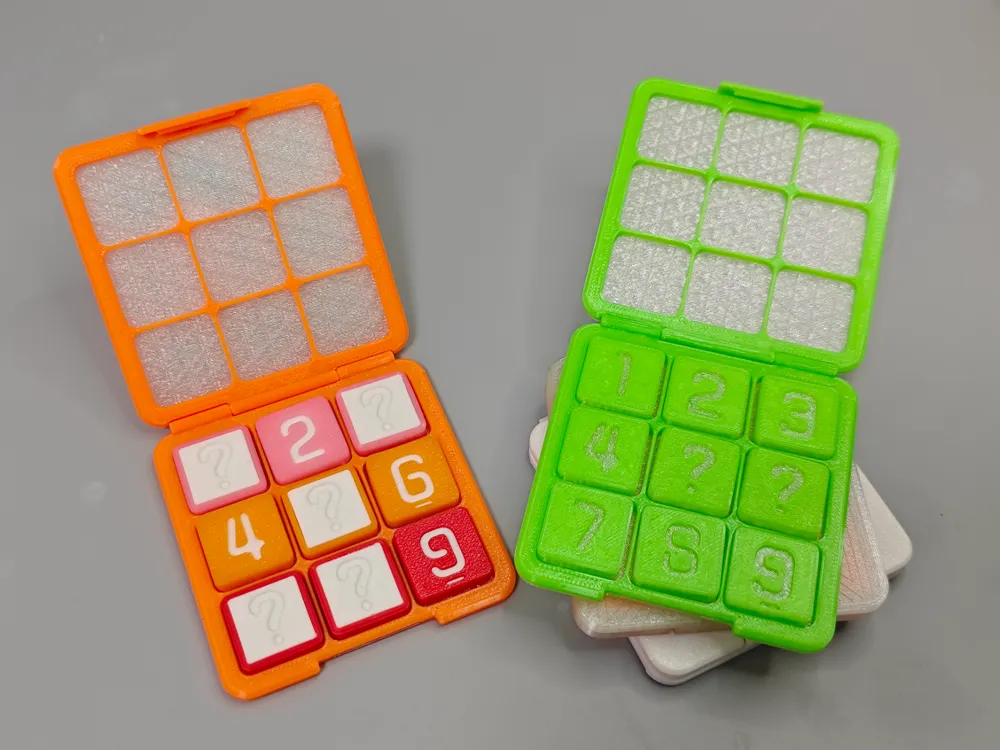 Number Tic-Tac-Toe by 花田小猫 MakerWorld: Download Free 3D Models