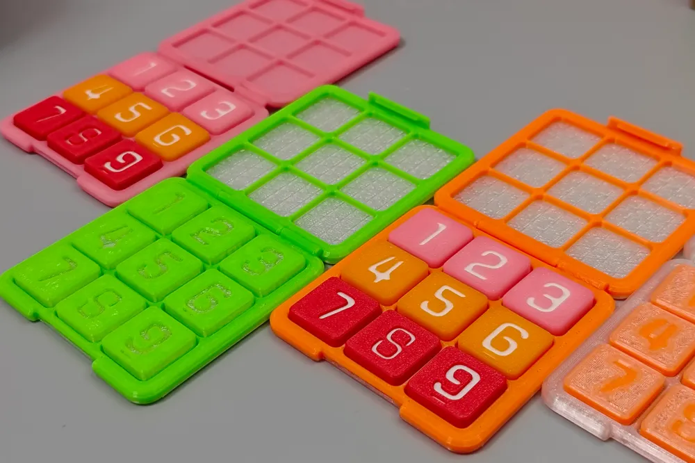 Number Tic-Tac-Toe by 花田小猫 MakerWorld: Download Free 3D Models