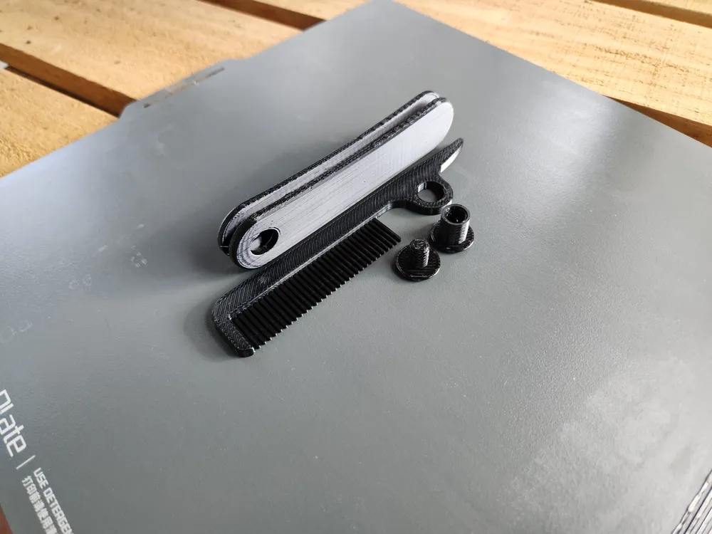 FOLDING COMB - Free 3D Print Model - MakerWorld