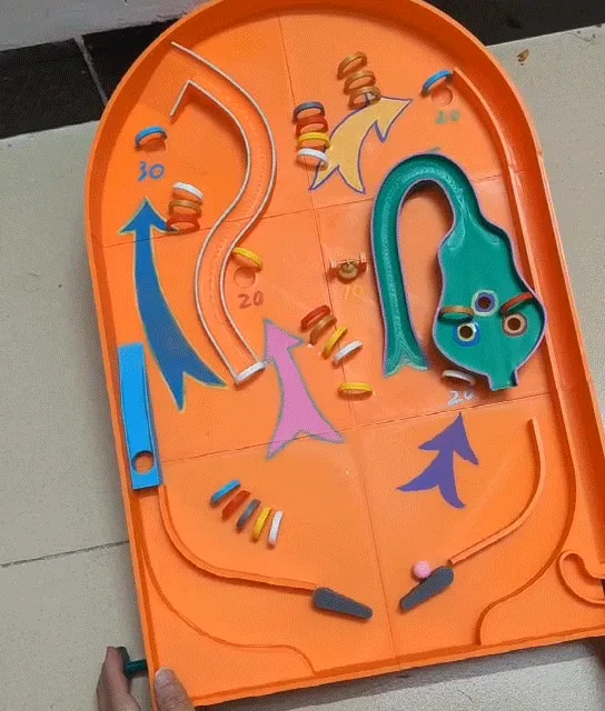 Pinball—Mini Printable Arcade Game 3.0 - Free 3D Print Model - MakerWorld