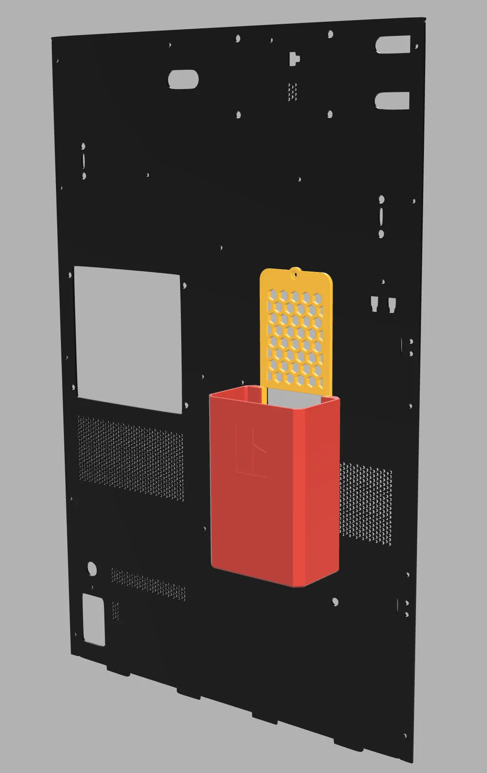 H2D/H2S/H2C - Bac à déjections coulissant - Modèle d'Impression 3D ...