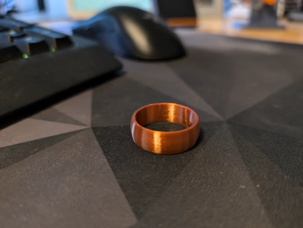 Wedding Ring V2 - Free 3D Print Model - MakerWorld