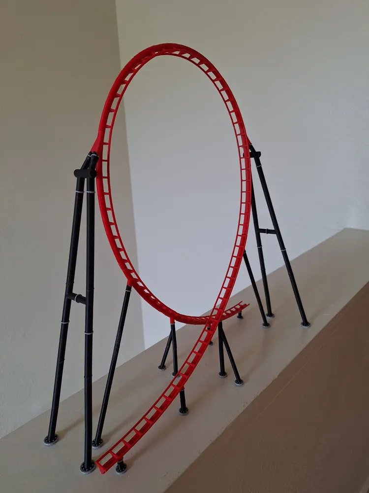 Vekoma Vertical Loop roller coaster model by Team Ike MakerWorld ...