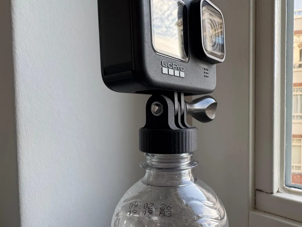 GoPro Bottle Mount Compact & Travel-Friendly by 3DLG MakerWorld ...