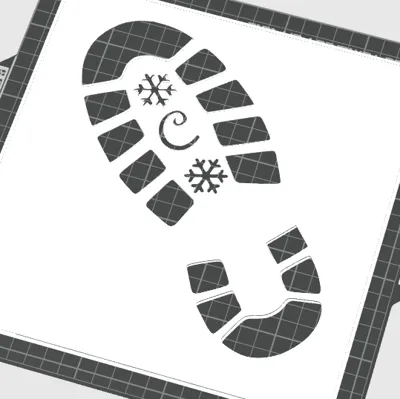 Santa Claus Footsteps by TH3D Printer MakerWorld: Download Free 3D Models
