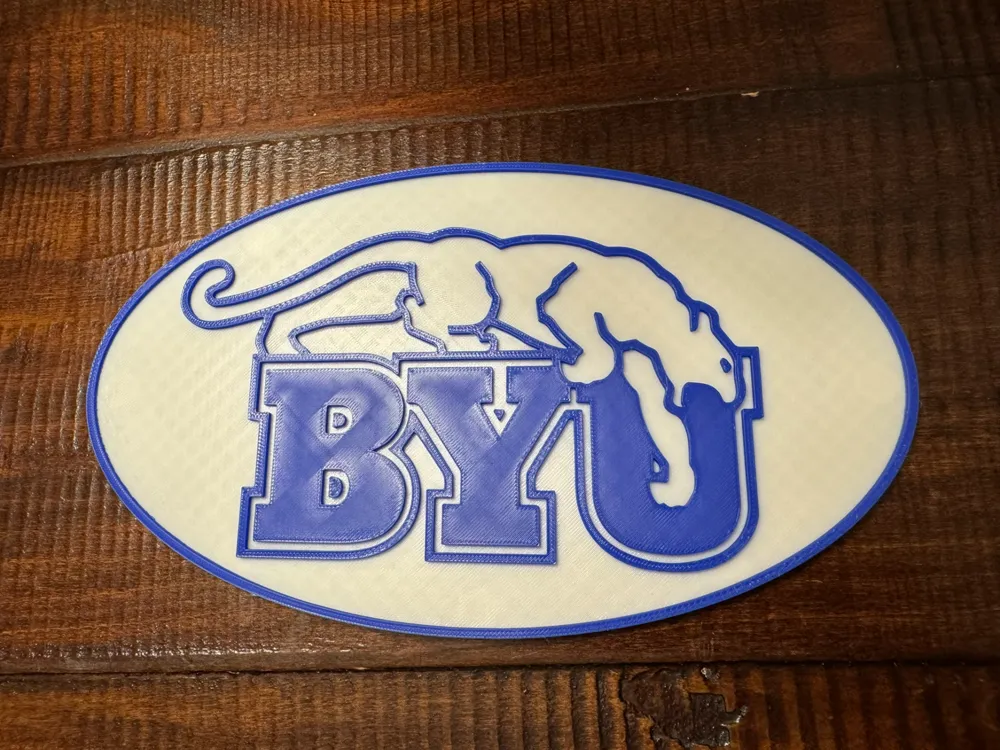 BYU Cougar Logo by Kelzan - MakerWorld