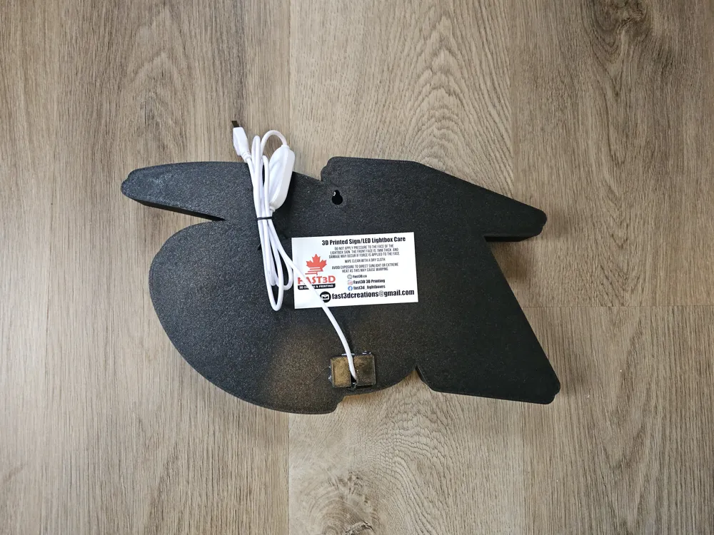 Greg Biffle 16 LED Lightbox Sign - Free 3D Print Model - MakerWorld