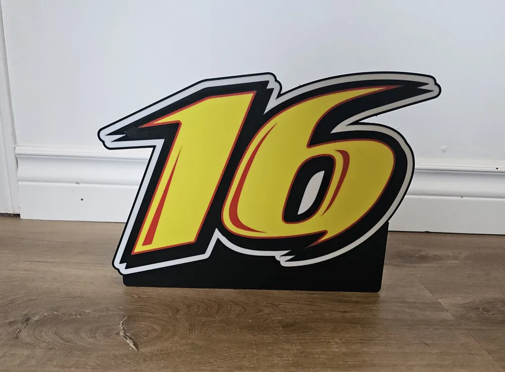 Greg Biffle 16 LED Leuchtkasten Schild – Kostenloses 3D-Druckmodell ...