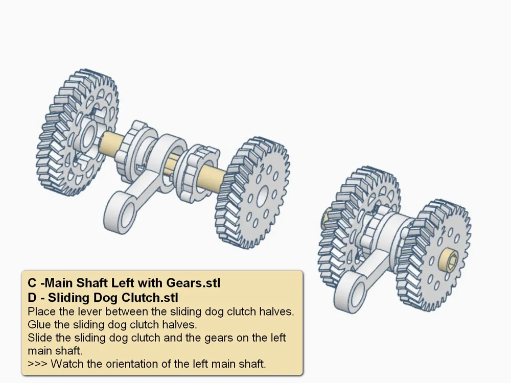 Constant Mesh 3 Speed Gearbox with Reverse Gear by Bootjevaarder ...