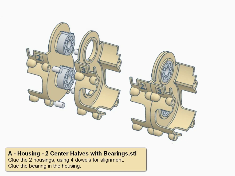 Constant Mesh 3 Speed Gearbox with Reverse Gear von Bootjevaarder ...