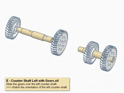 Constant Mesh 3 Speed Gearbox with Reverse Gear by Bootjevaarder ...