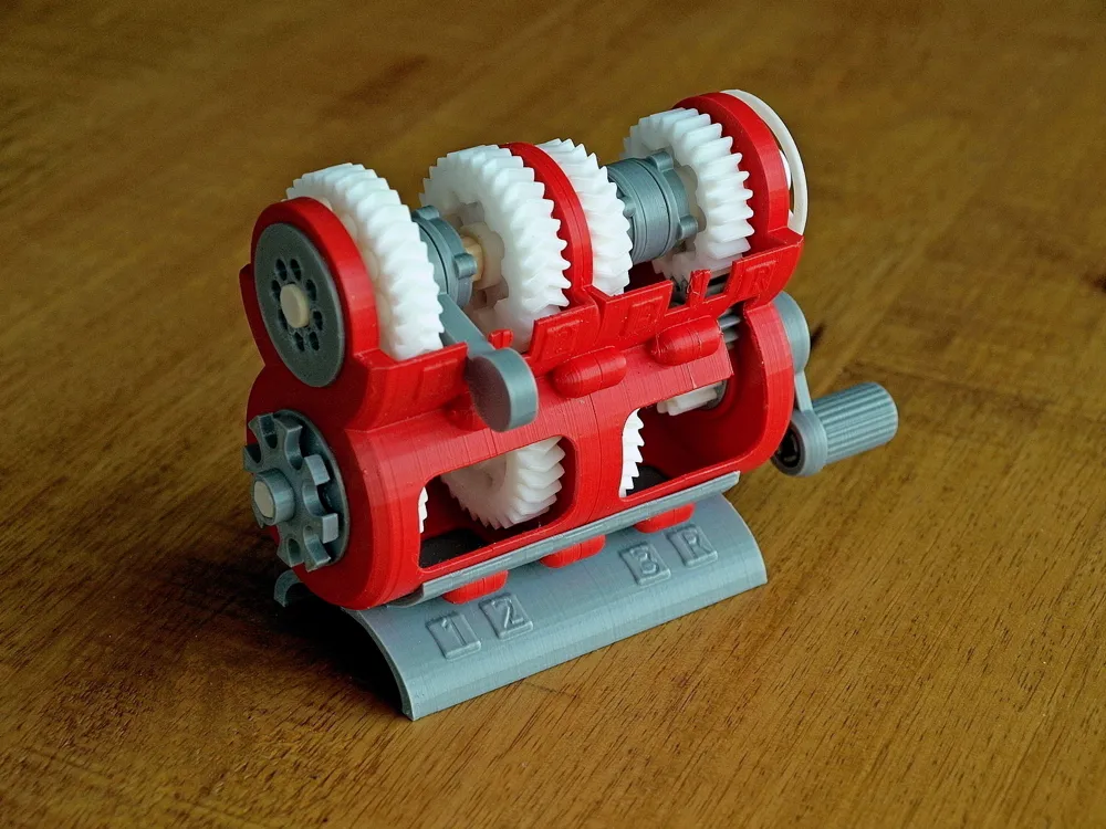 Constant Mesh 3 Speed Gearbox with Reverse Gear by Bootjevaarder ...