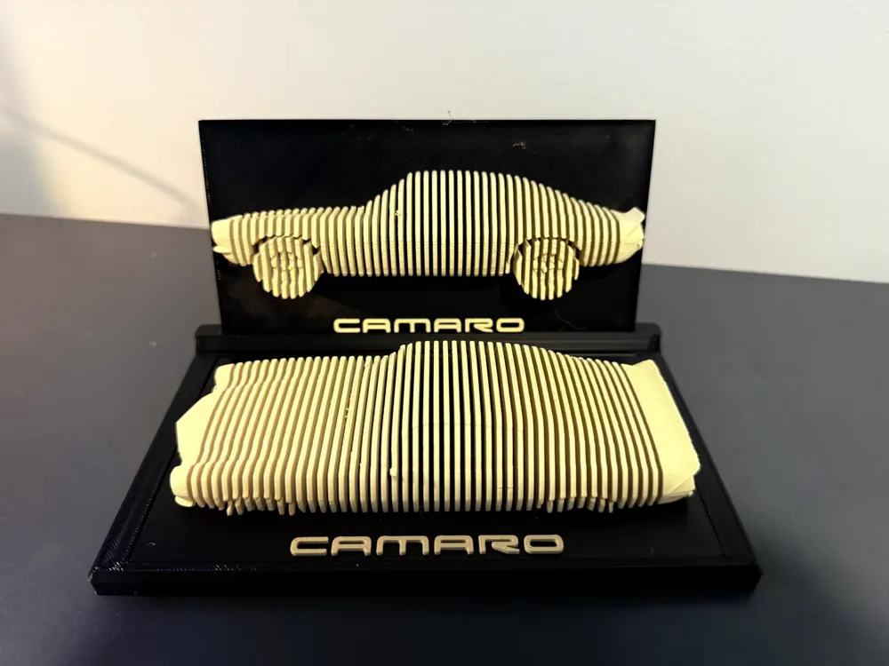 Layered Car Model Basic Dual Display Stand! by ShapeShift 3D Creations ...