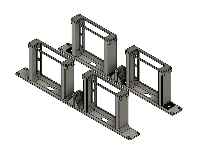 Unifi UCG-Ultra UCG-Max 19英寸机架安装 来自 Mixmeister MakerWorld：免费下载 3D 模型