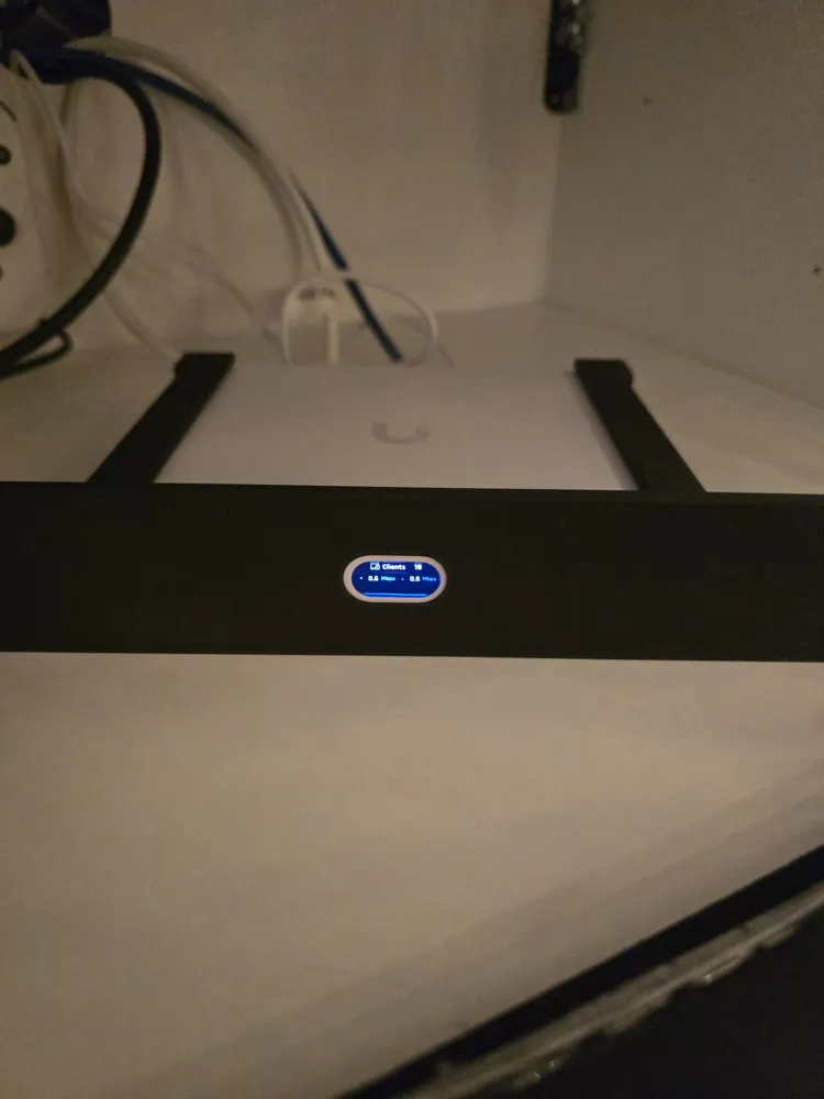 Unifi UCG-Ultra UCG-Max 19英寸机架安装 来自 Mixmeister MakerWorld：免费下载 3D 模型