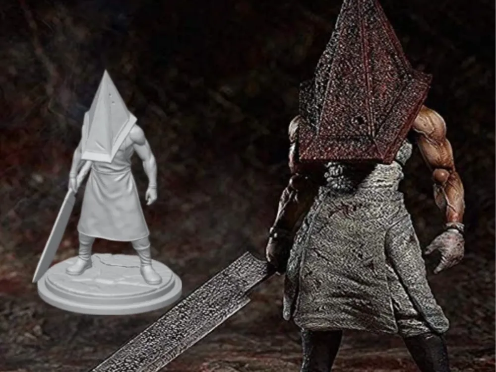 PYRAMID HEAD - Modelo gratuito para impressão 3D - MakerWorld