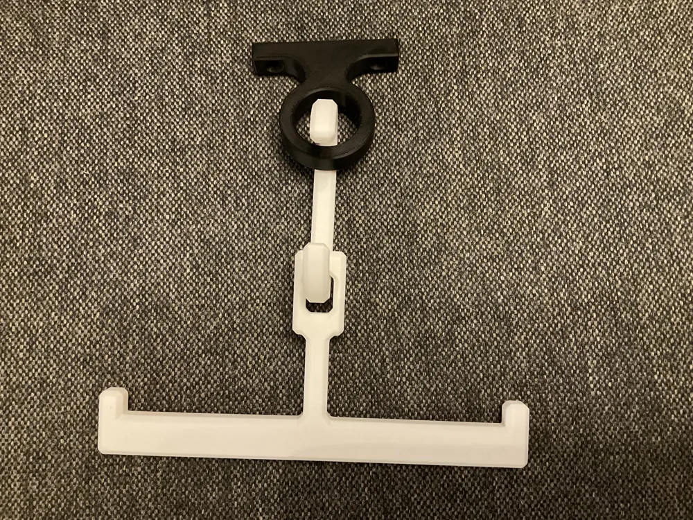 Under desk filament spool storage hanger. 2x & 4x - Free 3D Print Model ...