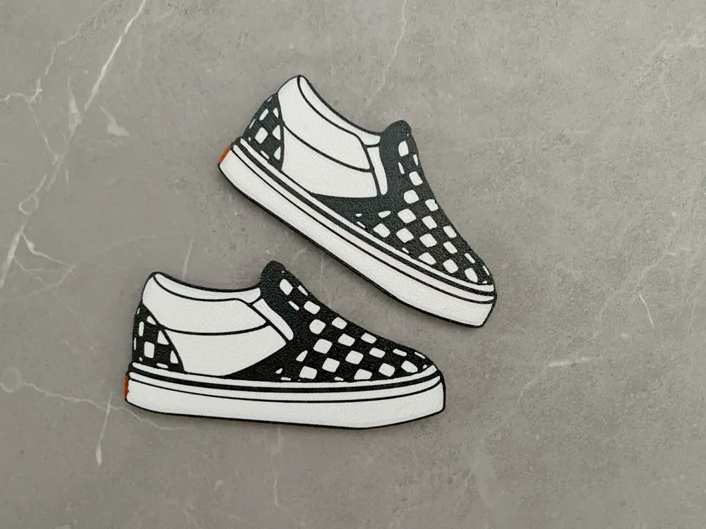 Vans Slip On Shoe & Key Chain by frescia.malone - MakerWorld